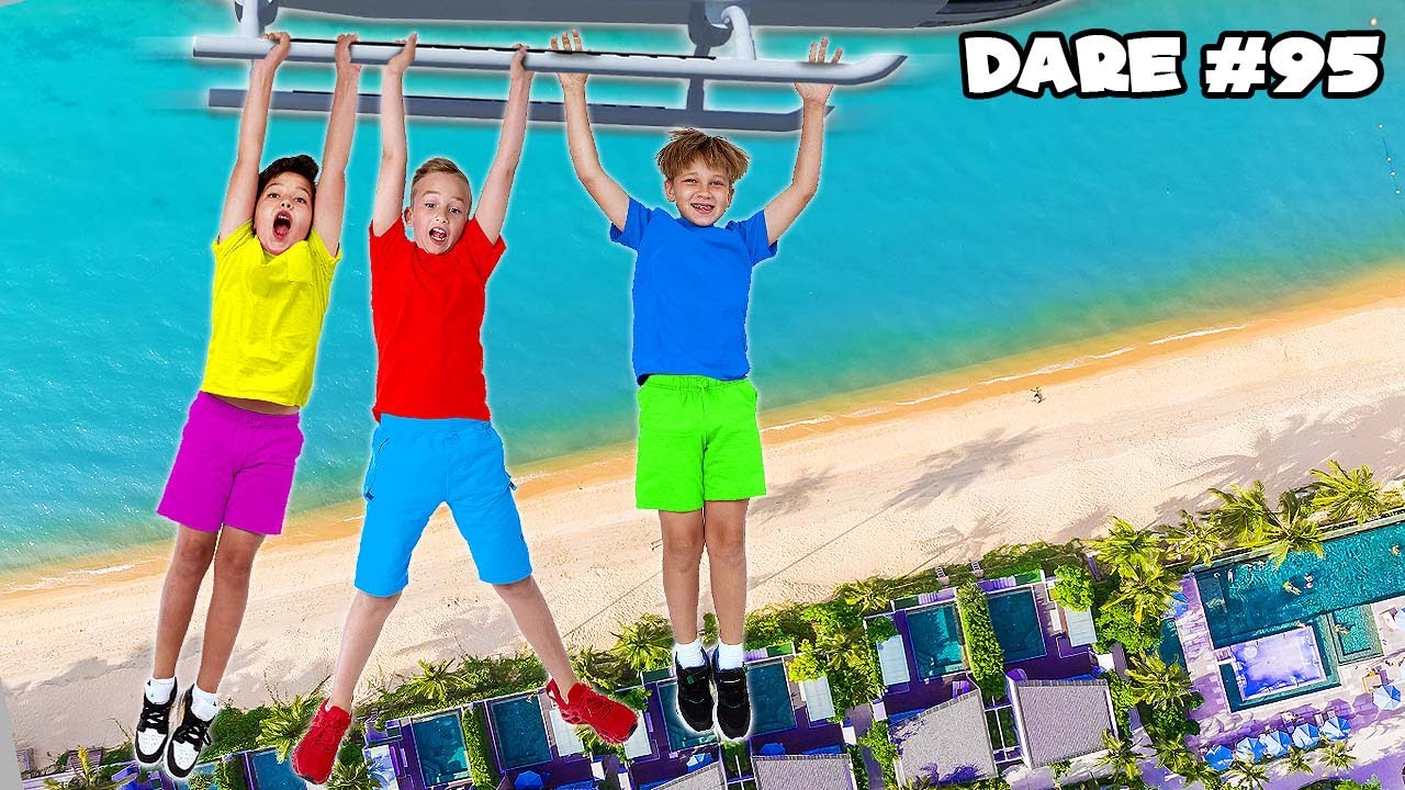 1000 Dares In 24 Hours With Vlad Youtube