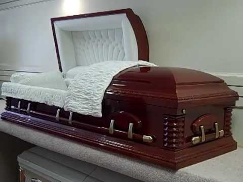 Rosemont Solid Cherry Casket From The Main Street Casket Store Youtube