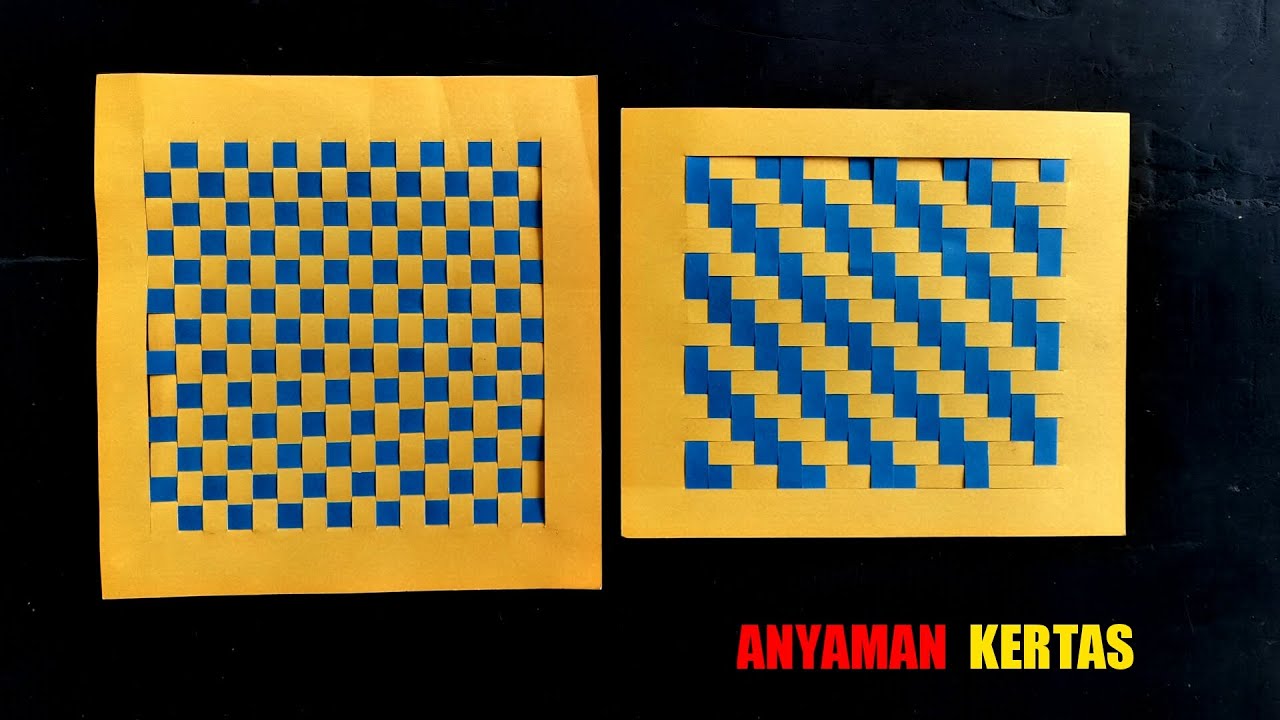 Diy Cara Membuat Anyaman Sederhana How To Make Simple Webbing Youtube