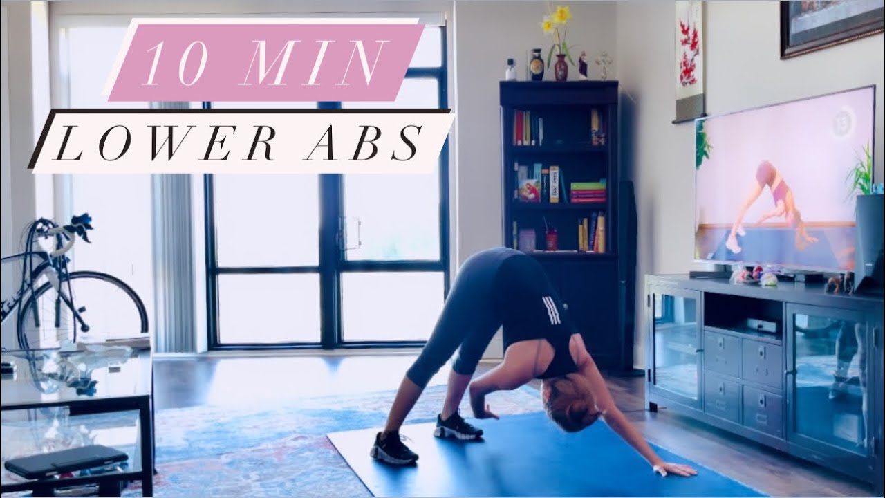 10 Min Lower Abs Workout No Repeat No Equipment Youtube