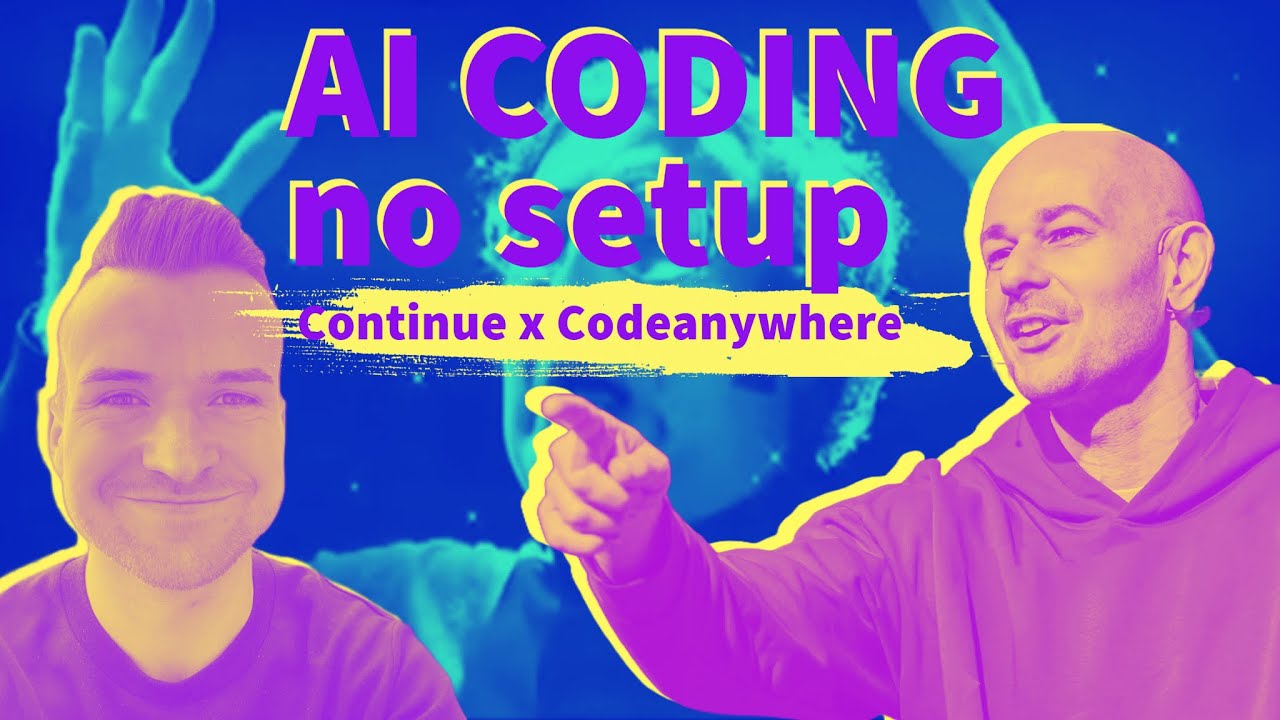 Ai Coding Assistant Continue Dev In Codeanywhere No Setup Required