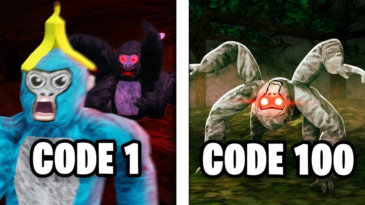 I Joined 100 Ghost Codes In Gorilla Tag Youtube