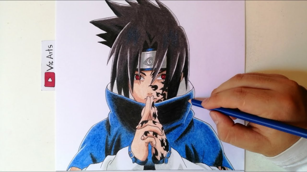 Como Dibujar A Sasuke Uchiha Sharingan