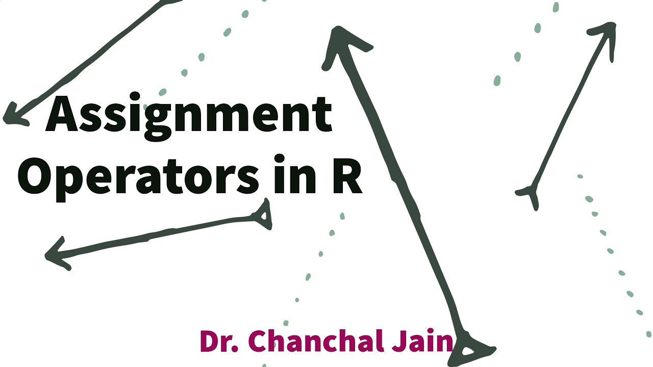 Assignment Operators In R Youtube