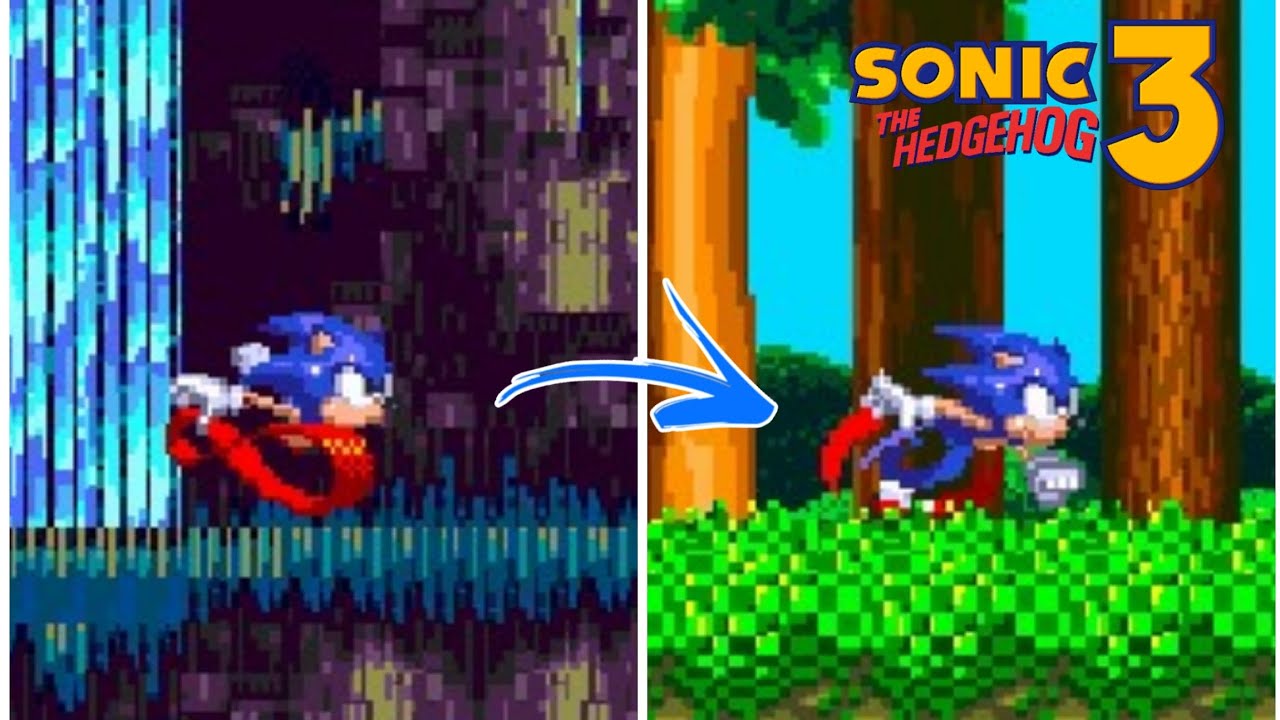 Sonic 3 A I R Android Hoshi Based Peelout Mod Mushroom Hill Youtube
