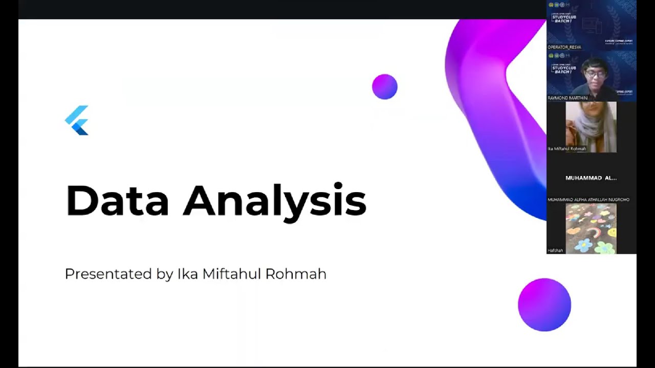 Data Analysis Pertemuan 1 Youtube