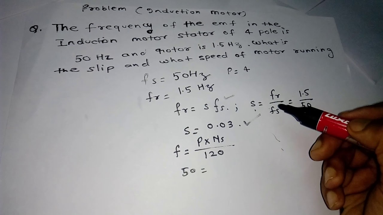 3 Phase Induction Motor Problems And Solutions Infoupdate Org