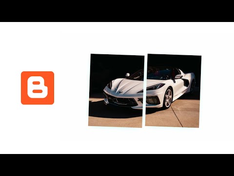 How To Add Image Split Effect Using Css To Your Blogger Website Youtube