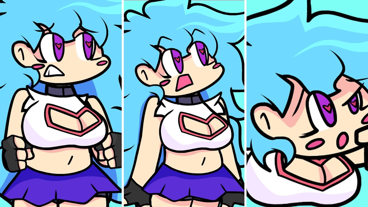 Friday Night Funkin Miko Vs Thicc Bluesky Fnf Mod Sky Remanifested