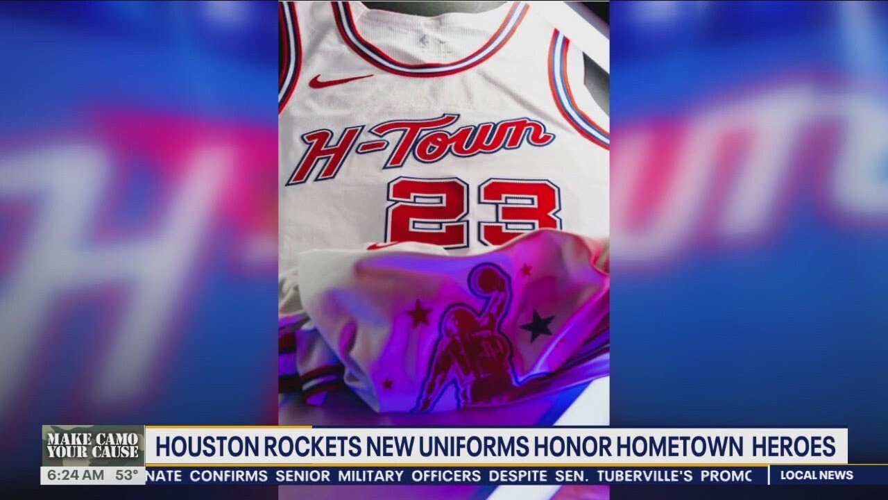 Houston Rockets Reveal City Edition Uniforms Youtube