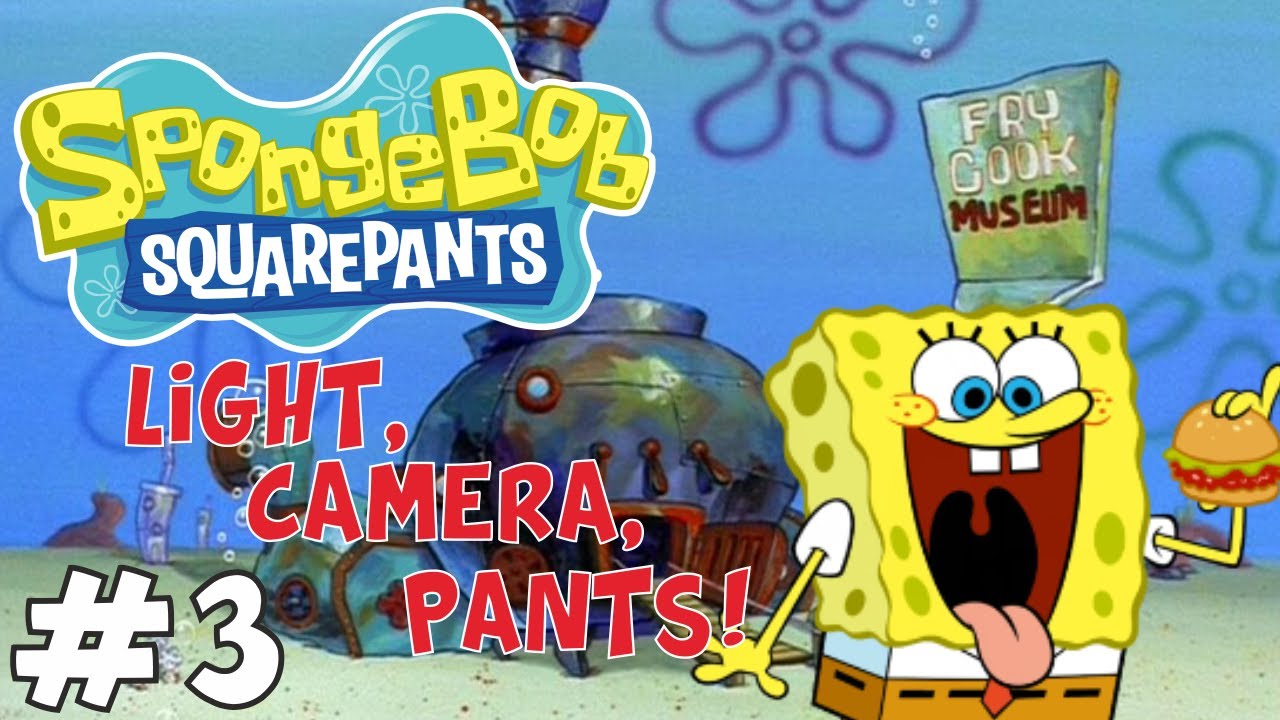 Spongebob Squarepants Lights Camera Pants Pc Lenadeco