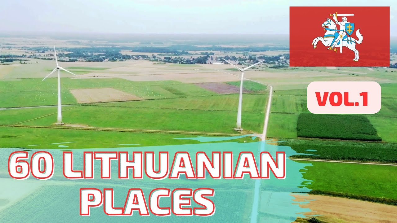 West Lithuania From Drone 60 Lietuvos Vietovi迭 Part 1 Youtube