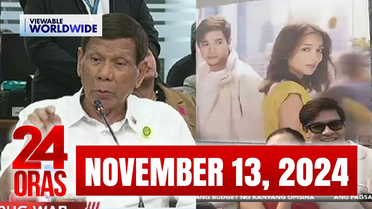 24 Oras Express November 13 2024 Hd Youtube