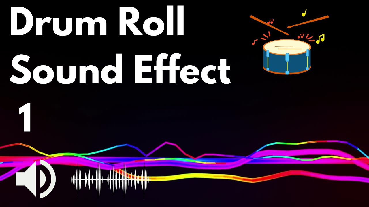 Drum Roll Drum Beat Sound Effect 5 Types And High Quality Youtube