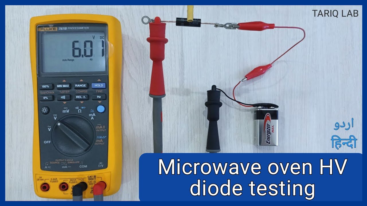 How To Test Microwave Diode Youtube
