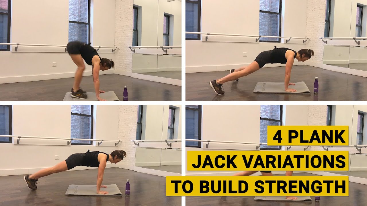 4 Plank Jack Variations To Build Strength Runner S World Youtube