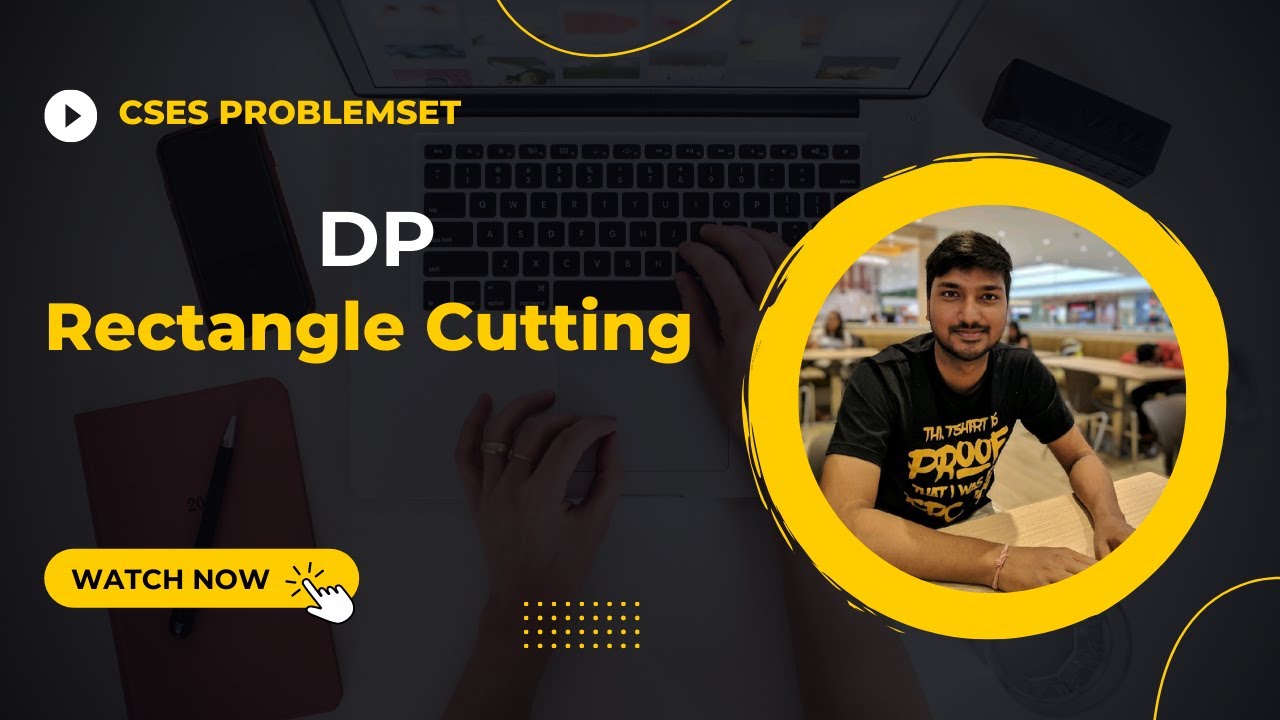 Rectangle Cutting Cses Dp Problem Youtube