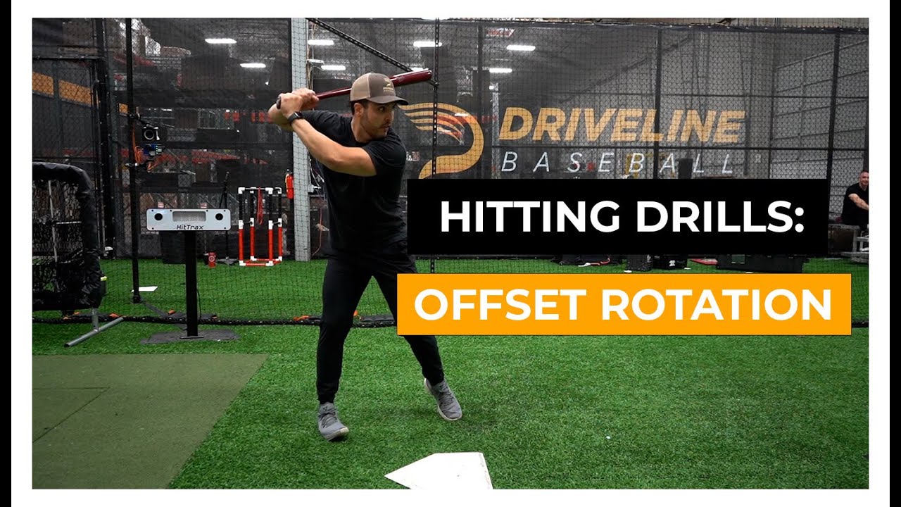 Offset Rotation Hitting Drills Driveline Baseball Youtube