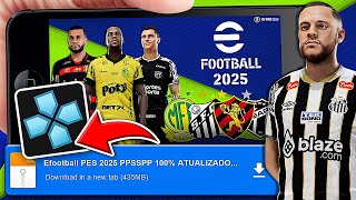 Efootball Pes 2025 Ppsspp Download Mediafire Com Times Que Subiram ...
