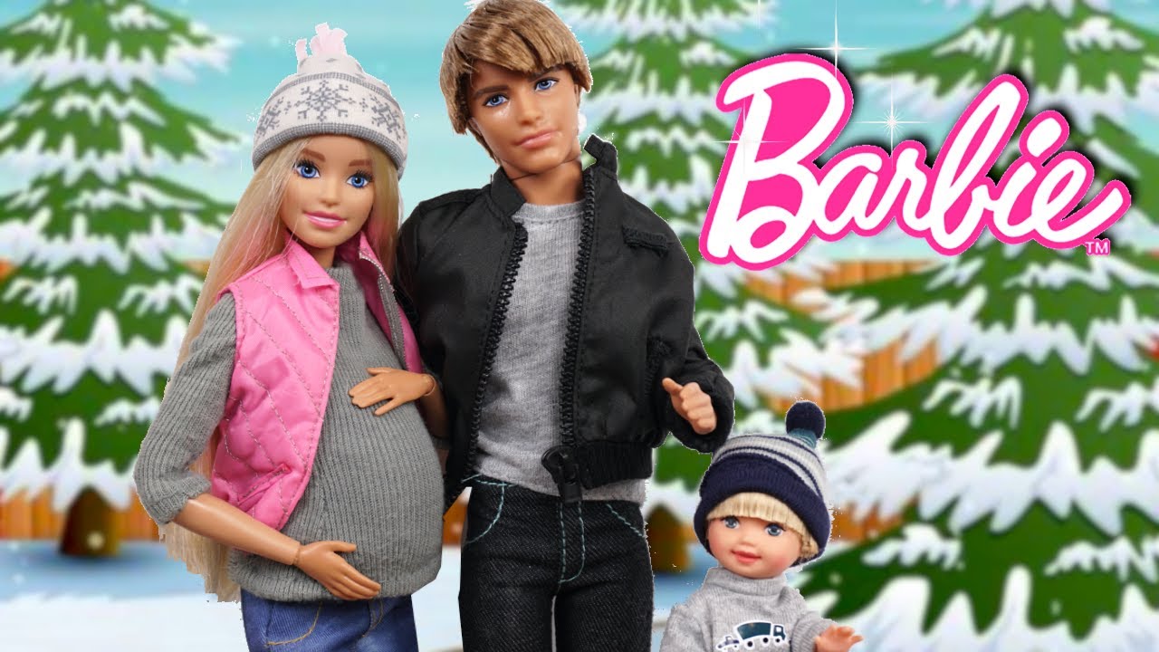 Barbie Ken Family Christmas Tree Adventure Youtube