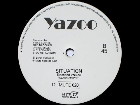 Yazoo Situation Extended Version Youtube
