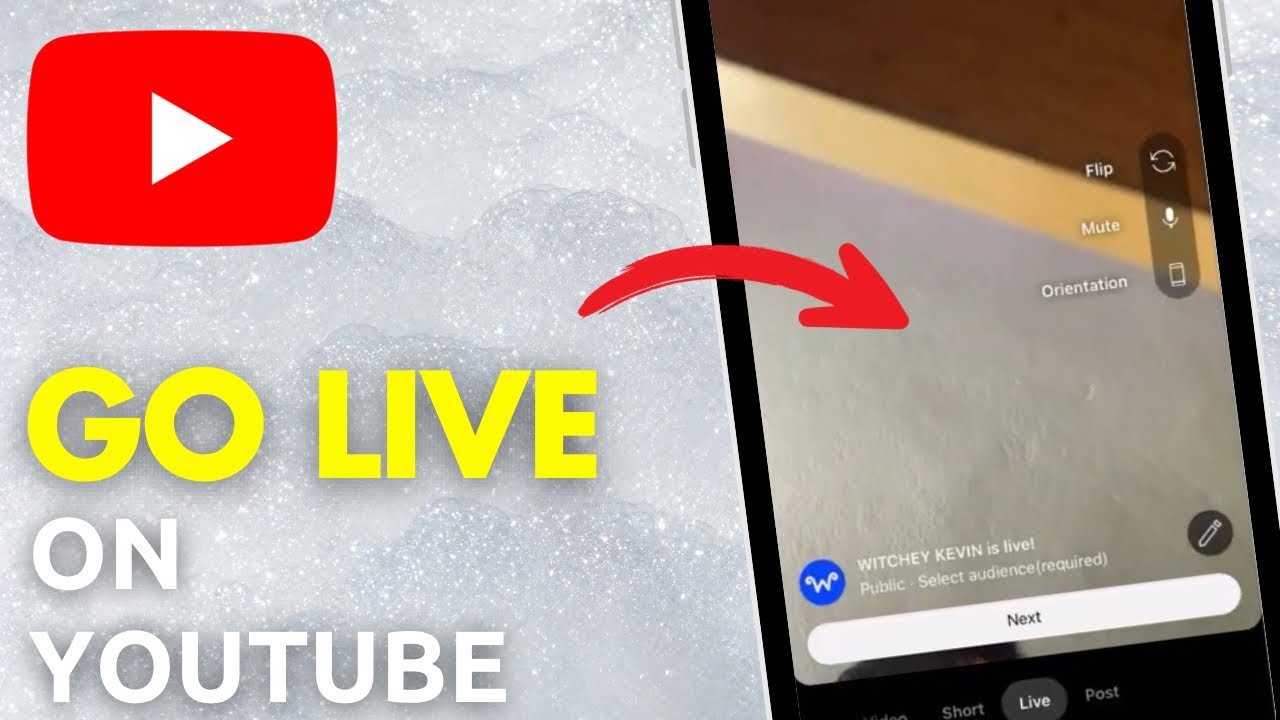 How To Go Live On Youtube Mobile Youtube