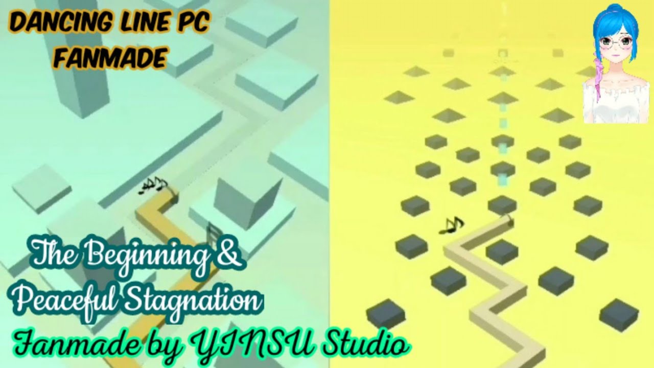 Dancing Line Pc The Beginning Peaceful Stagnation Fanmade By Yinsu