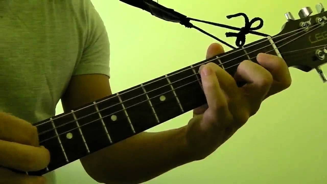 How To Play Fm7 Guitar Bar Chord Youtube