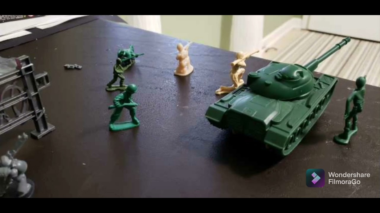 Space Marine Vs Army Men Number2 Youtube