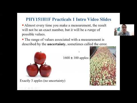 Phy151 Pre Practical Video For Practical 1 Youtube