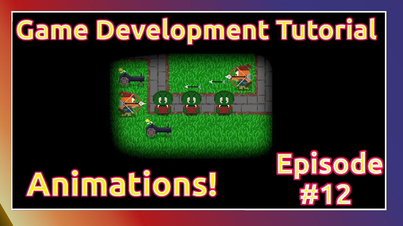 Java Game Development Tutorial Episode 12 Animations Youtube