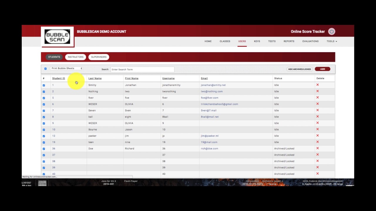 Pre Print Answer Sheets Bubblescan Tutorial Youtube