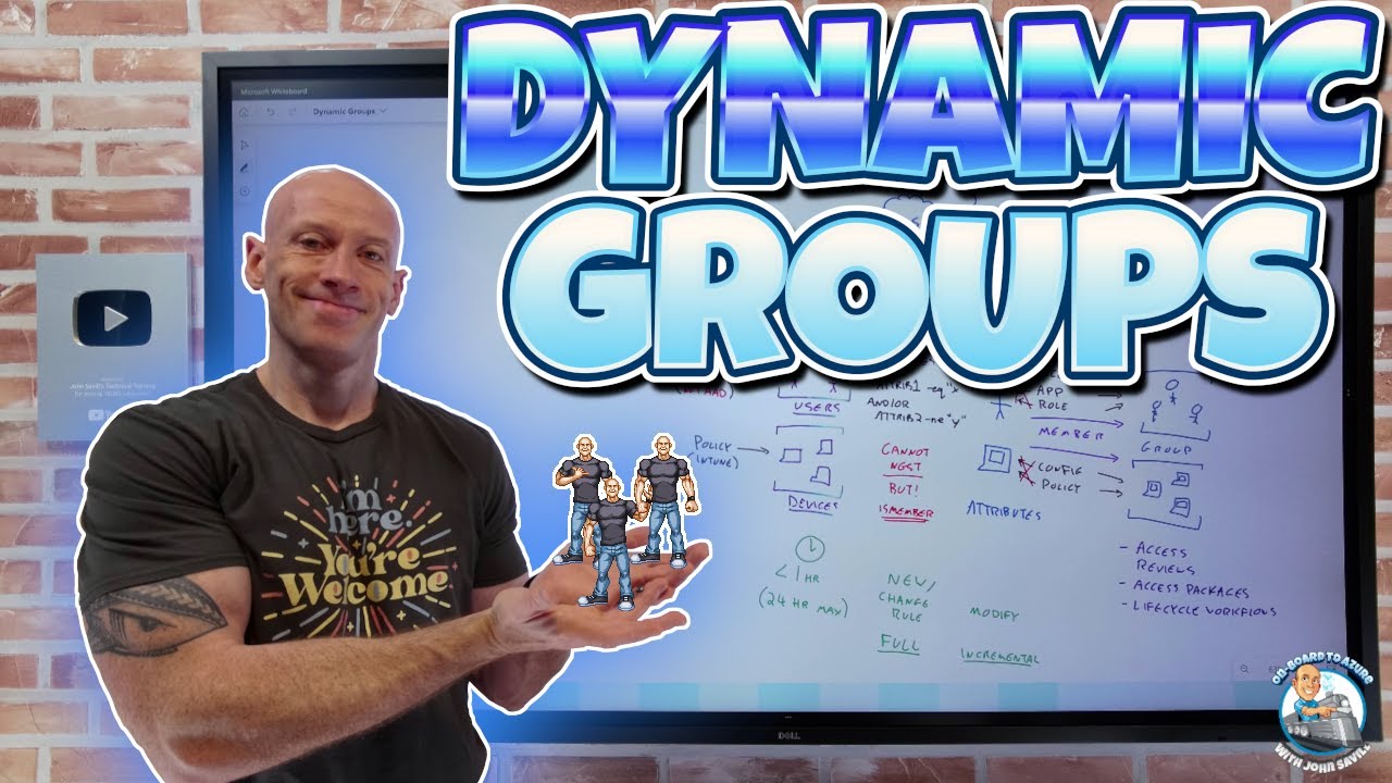Using Dynamic Groups Youtube