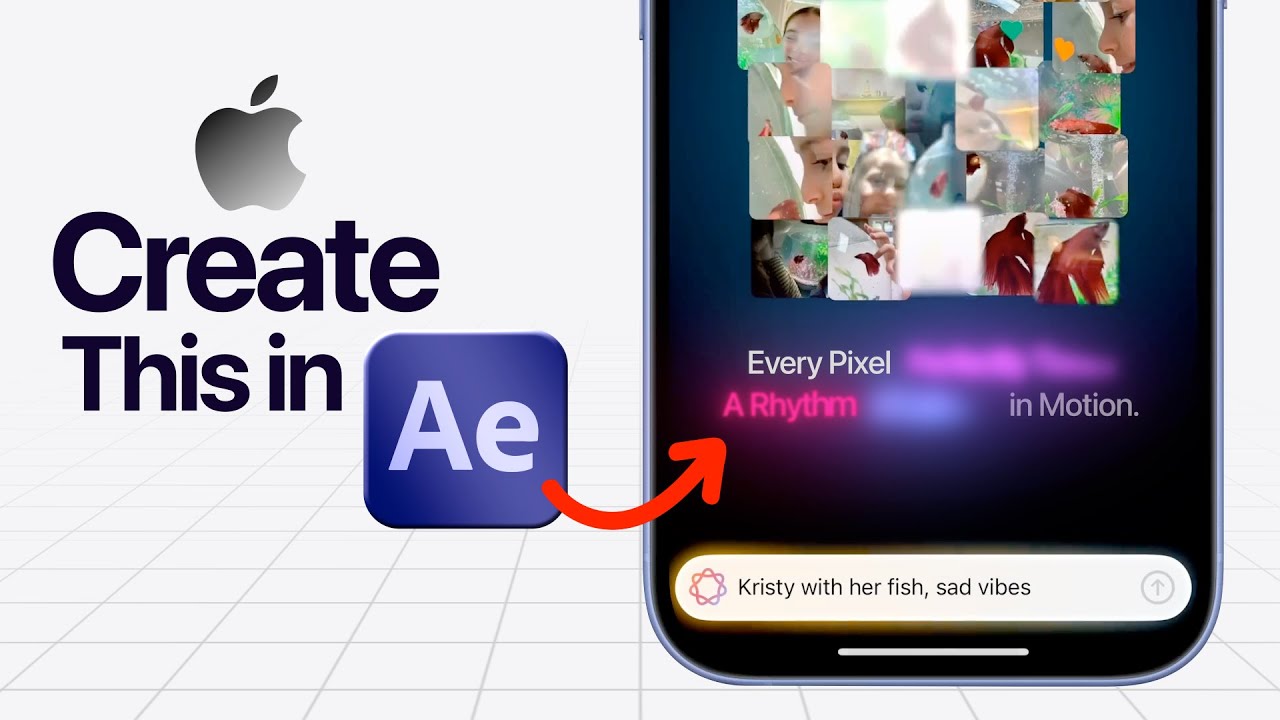 Create Apple S Ui Text Animation In After Effects Simple And Easy