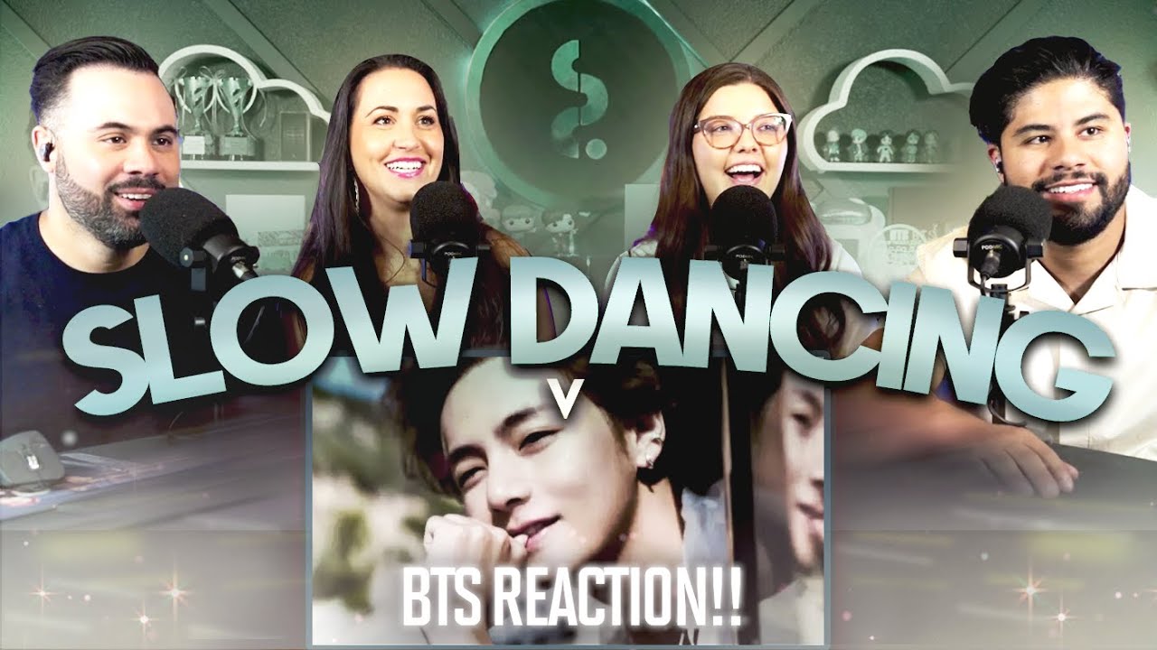 V Of Bts Slow Dancing Mv Live Performance Reaction Such A Catchy