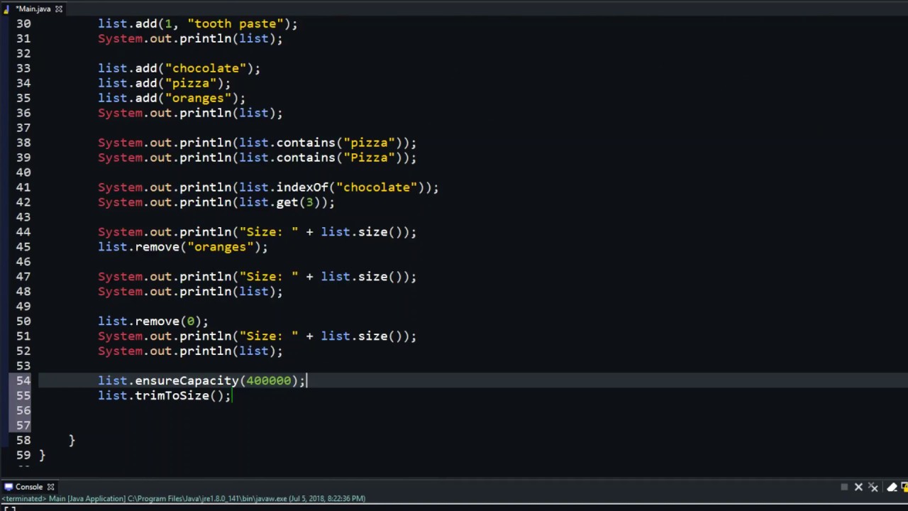Java Programming Tutorial 26 Arraylist Youtube