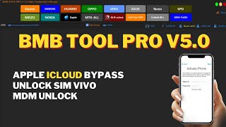 Bmb Tool Pro V5 0 Crack 2023 Apple Icloud Bypass Mdm X Kg Unlock Unlock ...