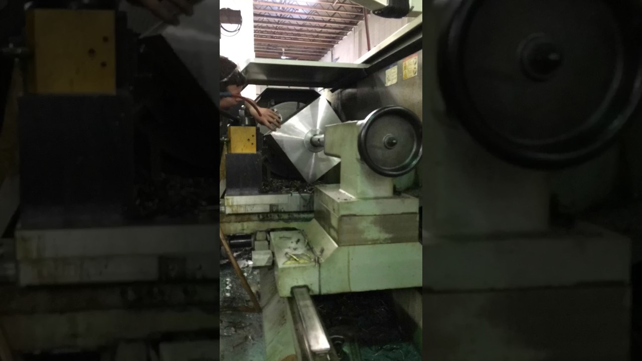 Time Lapse 14 Square Machining On A Lathe Amazing Youtube