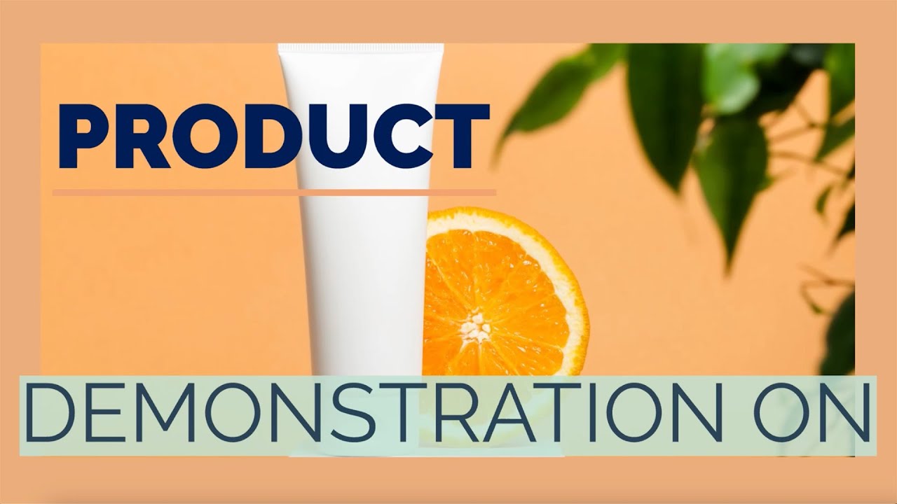 Product Demonstration Video Template Youtube