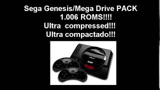 Sega Genesis Mega Drive Roms Pack 2024 1 006 Roms Pc Android Raspberry ...