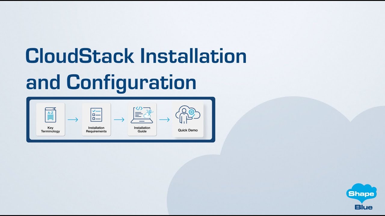 Apache Cloudstack Installation And Configuration Guide Youtube