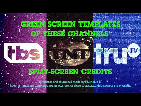 Tbs Tnt Trutv Split Screen Credits Green Screen Templates Youtube