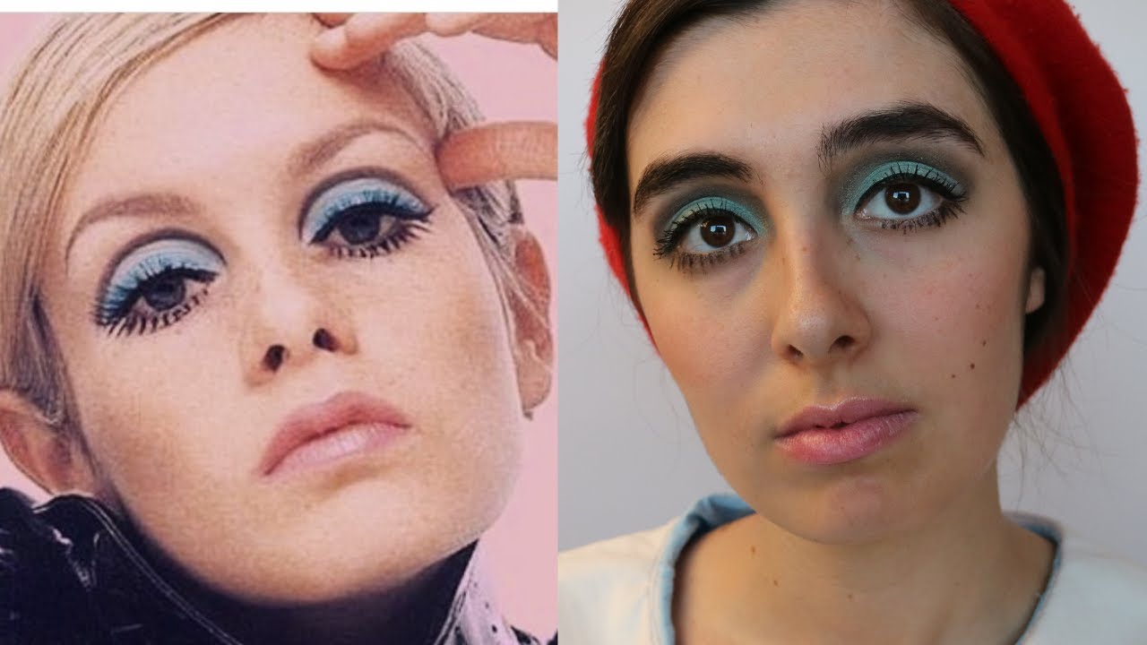 60s Makeup Tutorial Twiggy Saubhaya Makeup