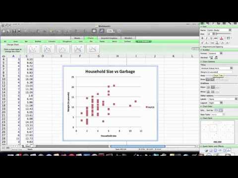 How To Make A Scatterplot In Excel Youtube