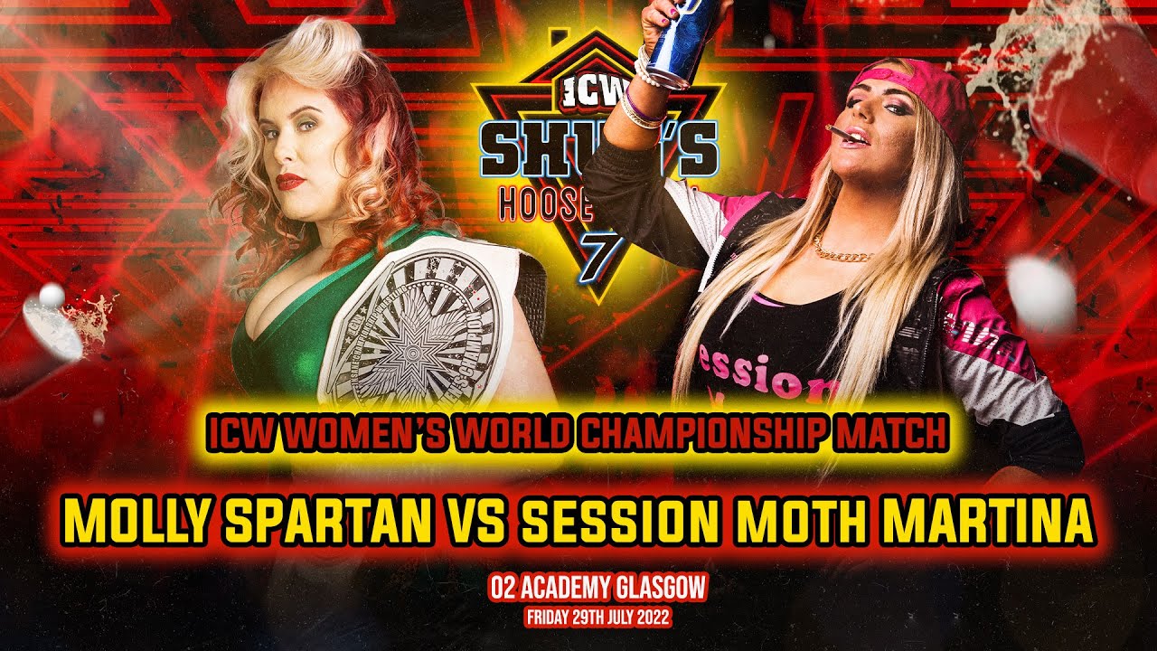 Molly Spartan Vs Session Moth Martina World Title Match Preview Icw