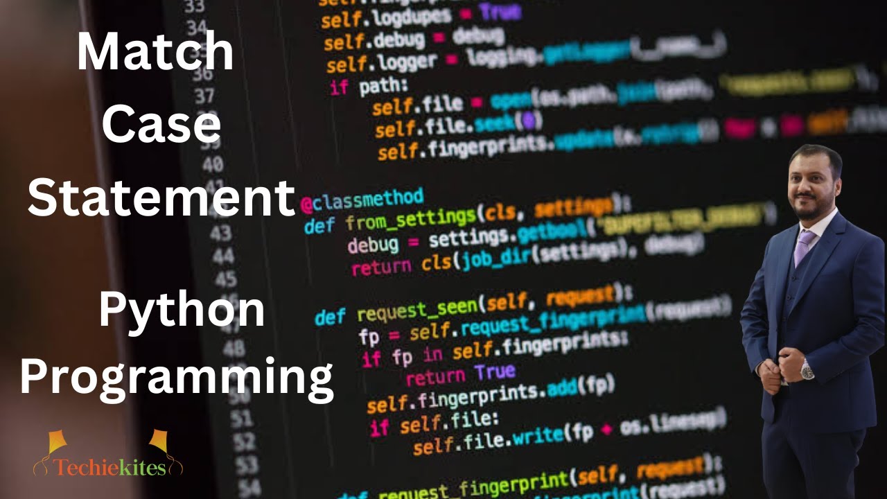 Match Case Statement Python Python Tutorial Youtube