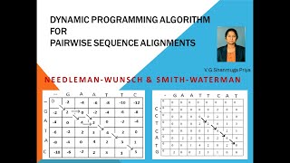 Dynamic Programming Algorithm For Pairwise Sequence Ali Doovi