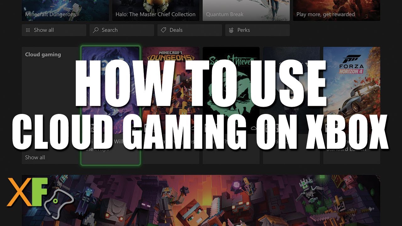 How To Use Cloud Gaming On Xbox Youtube