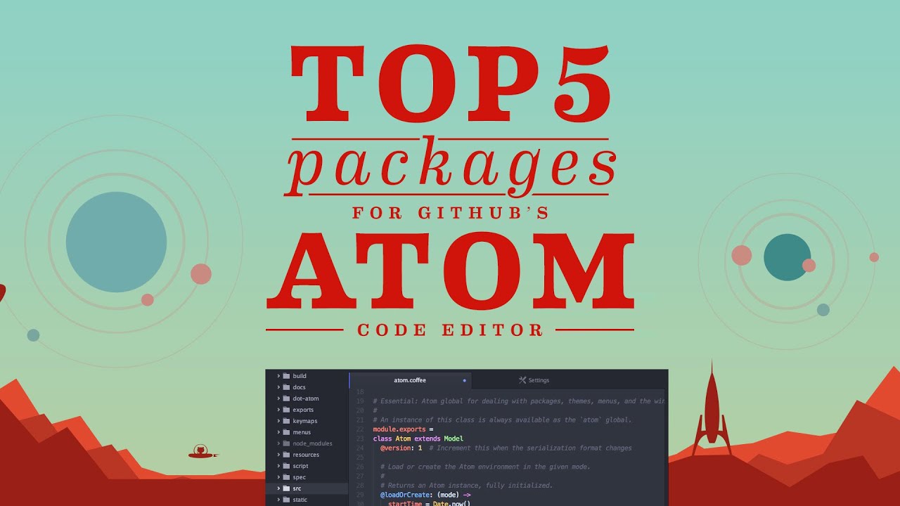 Top 5 Packages Atom Code Editor Youtube