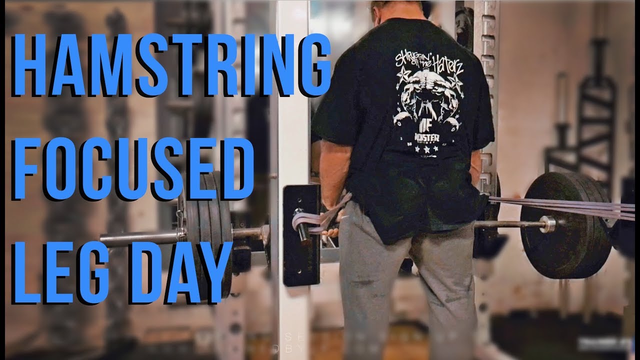 Trainedbyjp Hamstring Focused Leg Day Youtube
